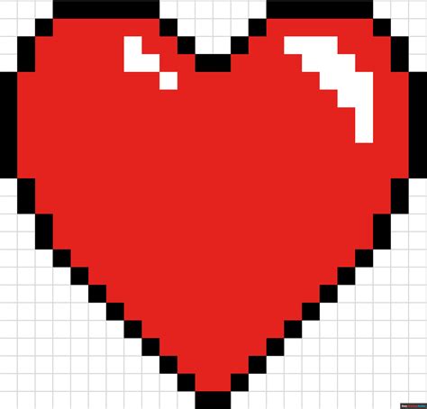 10 easy pixel art step by step drawing tutorials