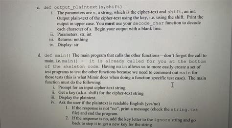 Solved Assignment Overview The Caesar Cipher Is Named After
