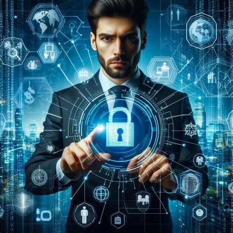 Premium Photo Protection Network Security Computer And Safe Your Data Concept Digital Crime By