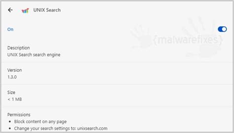 how to remove unix search and stop browser hijacking malwarefixes