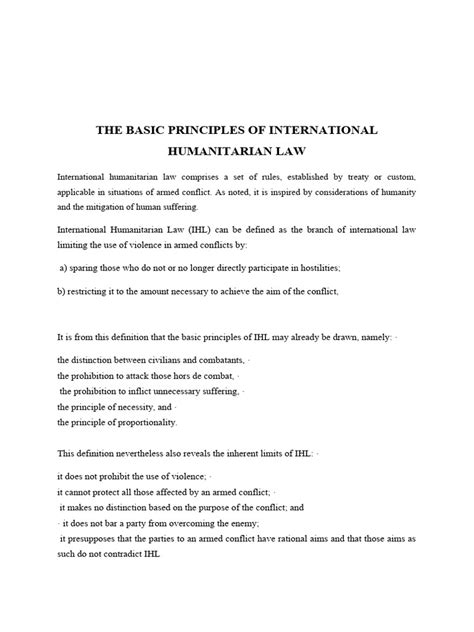 Origin And Sources Of Ihl Download Free Pdf International Humanitarian Law Geneva Conventions
