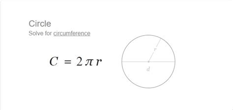 formulas to calculate the circumference of a circle knowhowadda