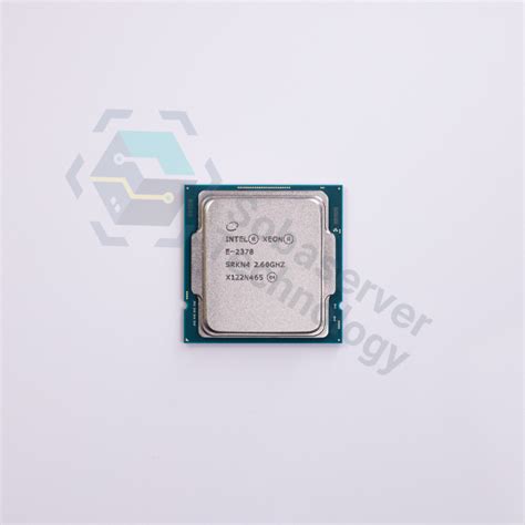 Intel Xeon E-2378 Processor