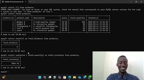 Aggregate And Scalar Functions Sql Commands Youtube