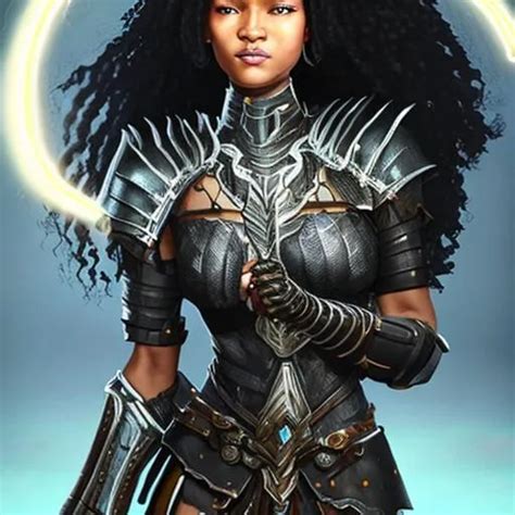 African Warrior Woman Art