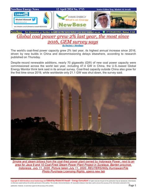 12 April 2024 Energy News Issue 1715 By Khaled Al Awadipdf