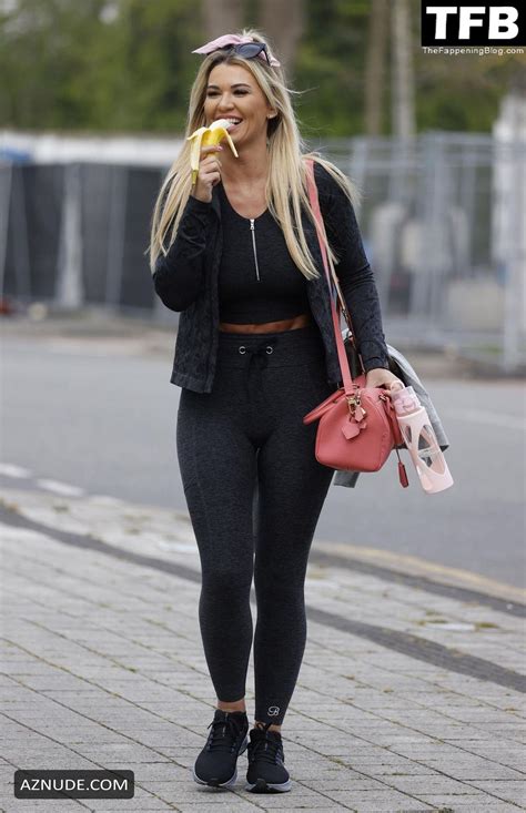 Christine Mcguinness Showing Off Her Impressive Abs And Ass In London Aznude