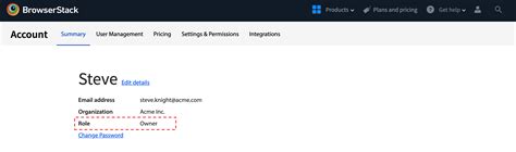 Manage Member Roles BrowserStack Docs