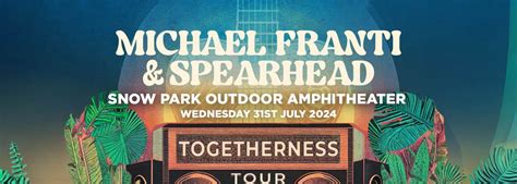 Snow Park Outdoor Amphitheater At Deer Valley Resort Latest Events