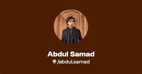 Abdul Samad Instagram Tiktok Linktree