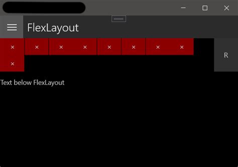 Bug Items Of FlexLayout Overlap With The Controls Below It Issue 12793 Xamarin Xamarin