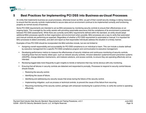 PCI DSS Data Security Standard V4 0 1 Pdf Credit Cards Personal Debt