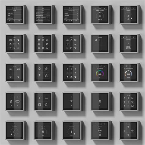 Jung Ls Cube Ls Touch Smart Knx Kit 54 Items 3d Model Cgtrader