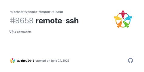 Remote Ssh · Issue 8658 · Microsoftvscode Remote Release · Github