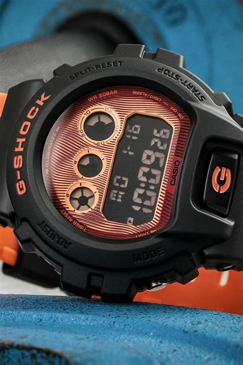 Casio, Електронен часовник G-Shock, оранжев - eMAG.bg