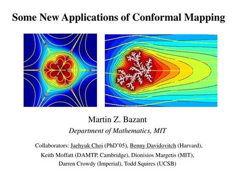 Ppt Some New Applications Of Conformal Mapping Powerpoint