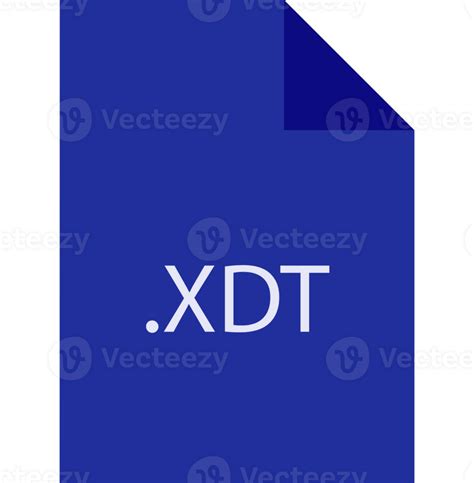 Modern Xdt File Icon Fill Crisp Corners V1 57326664 Png
