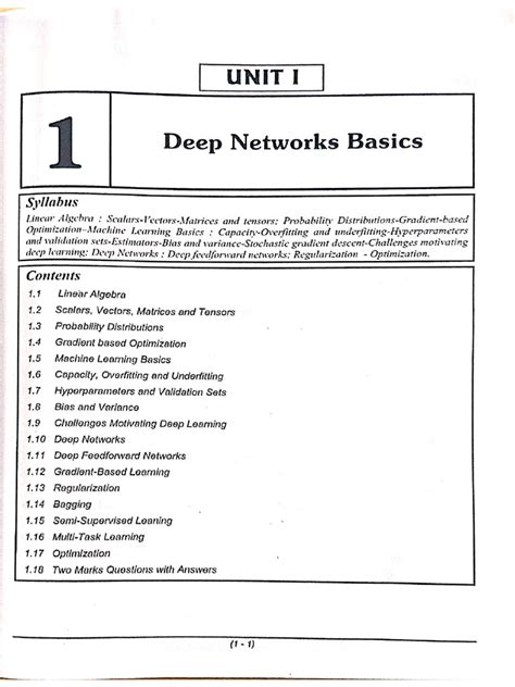 Ad3501 Deep Learning Book Pdf