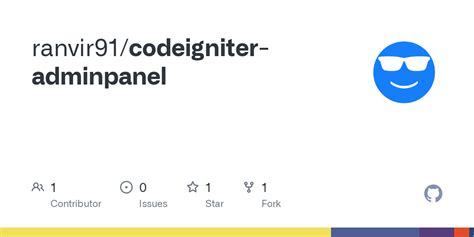 Github Ranvir91 Codeigniter Adminpanel