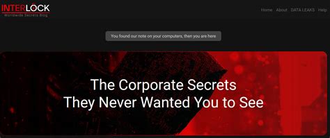 Interlock勒索攻击组织情况分析