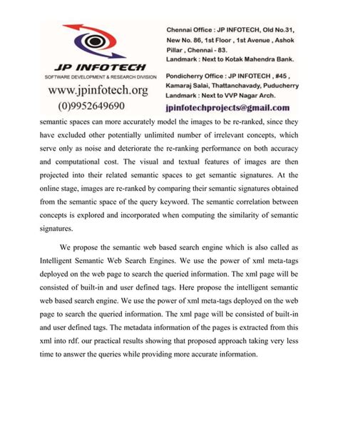 Jpd1436 Web Image Re Ranking Using Query Specific Semantic Signatures Pdf