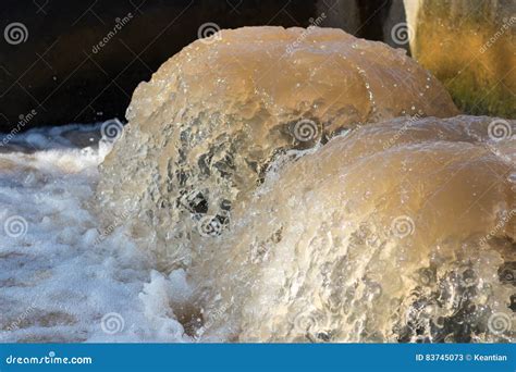 Severe Water Overflow Pipe Royalty Free Stock Image Cartoondealer