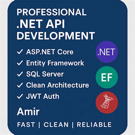 Build Or Fix Asp Dot Net Core Web Apis With Entity Framework By Amirdevpro Fiverr