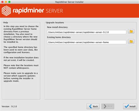 upgrade rapidminer server 9 1 altair rapidminer documentation