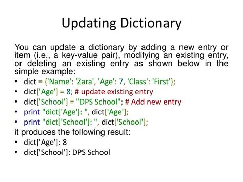 ppt python dictionary powerpoint presentation free download id 6433919