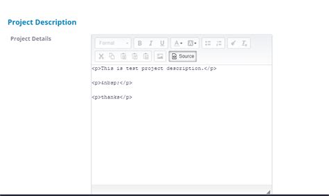 Issue With Rich Text Editor Support Center