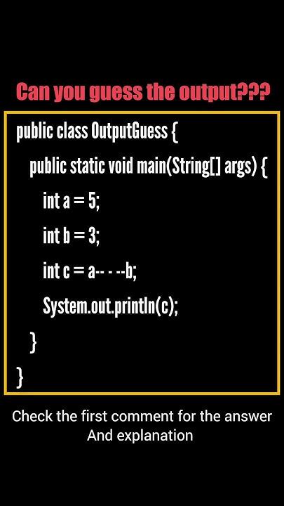 java quiz 4 java quizzes for beginners daily java quizzes java quiz shorts youtube