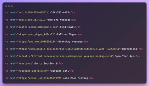 Gazanfar Ali On Linkedin Html Tip💡 You Can Initiate A Phone Call Sms