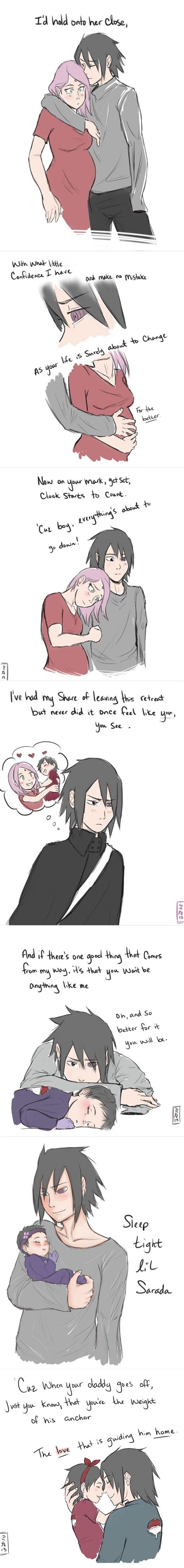 Papa Sasuke ️ Naruto Shippuden Anime Naruto Comic Anime Naruto