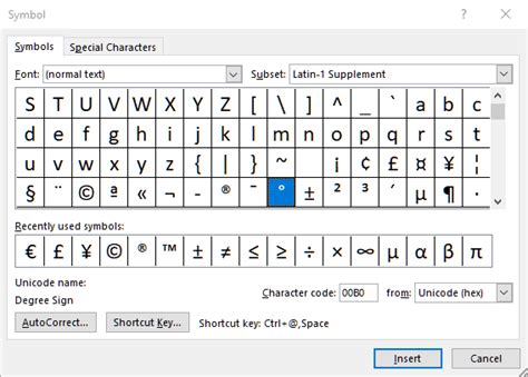 How To Insert The Degree Symbol In Microsoft Word Make Tech Easier