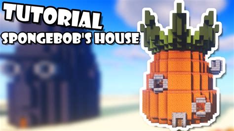 How To Build Spongebob S House Minecraft Tutorial YouTube
