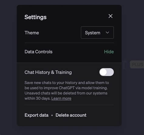 Chatgpt 新功能 停止用你的對話紀錄進行模型訓練 流動日報