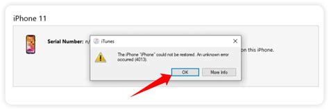 See Iphone Error 4013 Learn To Fix Iphone Could Not Be Restored Updated Error 4013