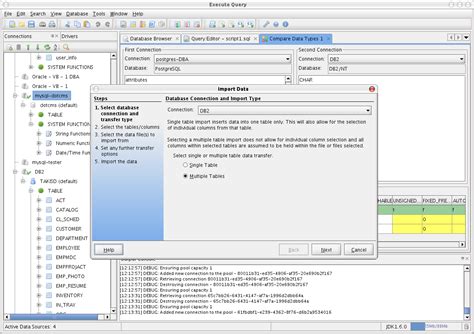 Execute Query Screenshots