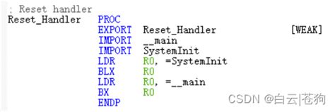 Stm32 启动文件分析stm32启动文件分析 Csdn博客 Stm32 启动文件分析stm32启动文件分析 Csdn博客