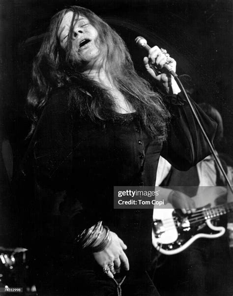 Rock Singer Janis Joplin Perform At The Crisler Arena At The News