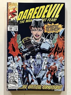 Daredevil 306 Marvel Comics 1988 Kingpin Typhoid Mary Bagged