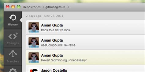 Designing GitHub For Mac By Kyle Neath