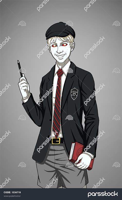 پسر خون اشام نقاشی دیجیتال 1534719