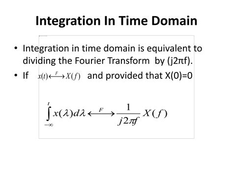 Properties Of Fourier Transform Pptx