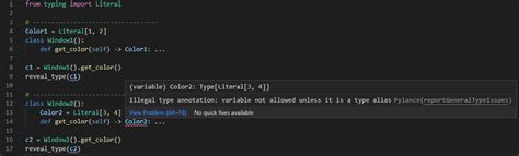 Class Variable As Type Alias · Issue 1043 · Microsoftpylance Release