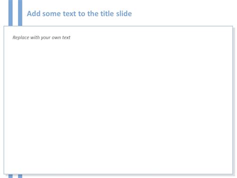 Free Google Slides Template Design Blue Lines And Square Outline With Titles On It
