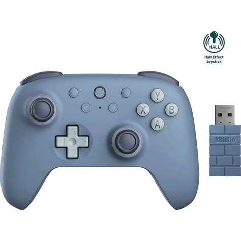 Controle Gamer 8bitdo Ultimate 2c Bluetooth Wireless Hall Effect Azul