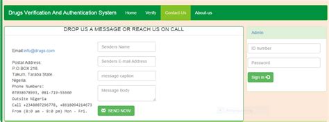 Online Drug Verification System Php Mysql Source Code I Want Source Codes