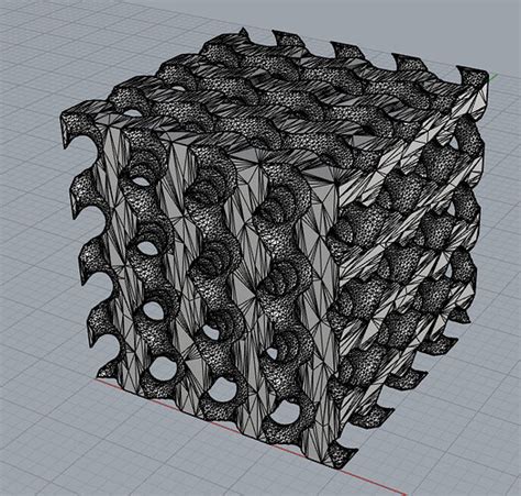 Is It Possible To Export My Lattice Mesh Structure As A Step Or Iges File Grasshopper