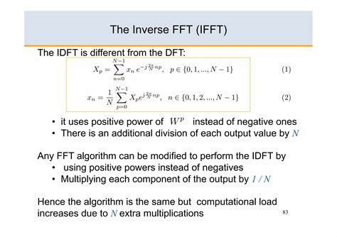 fast fourier transform ppt